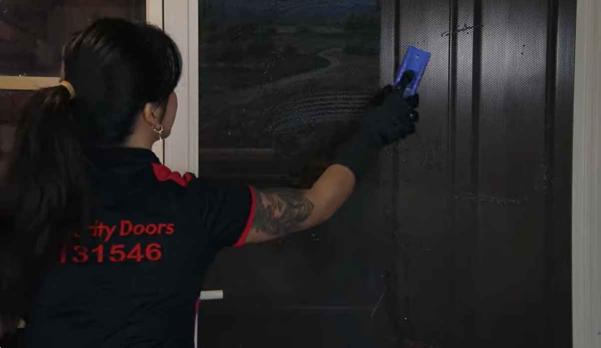 Behind the Screen: Secrets to Sparkling Glass Door Cleaning - House ...