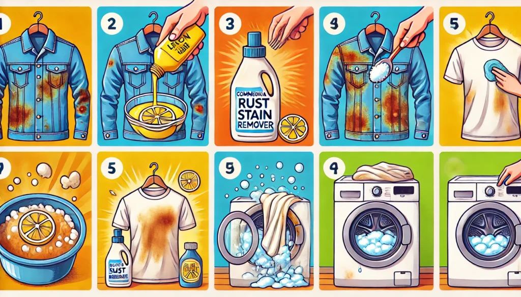 How to Easily Remove Rust from Clothes: Step-by-Step Guide - House Cleanify