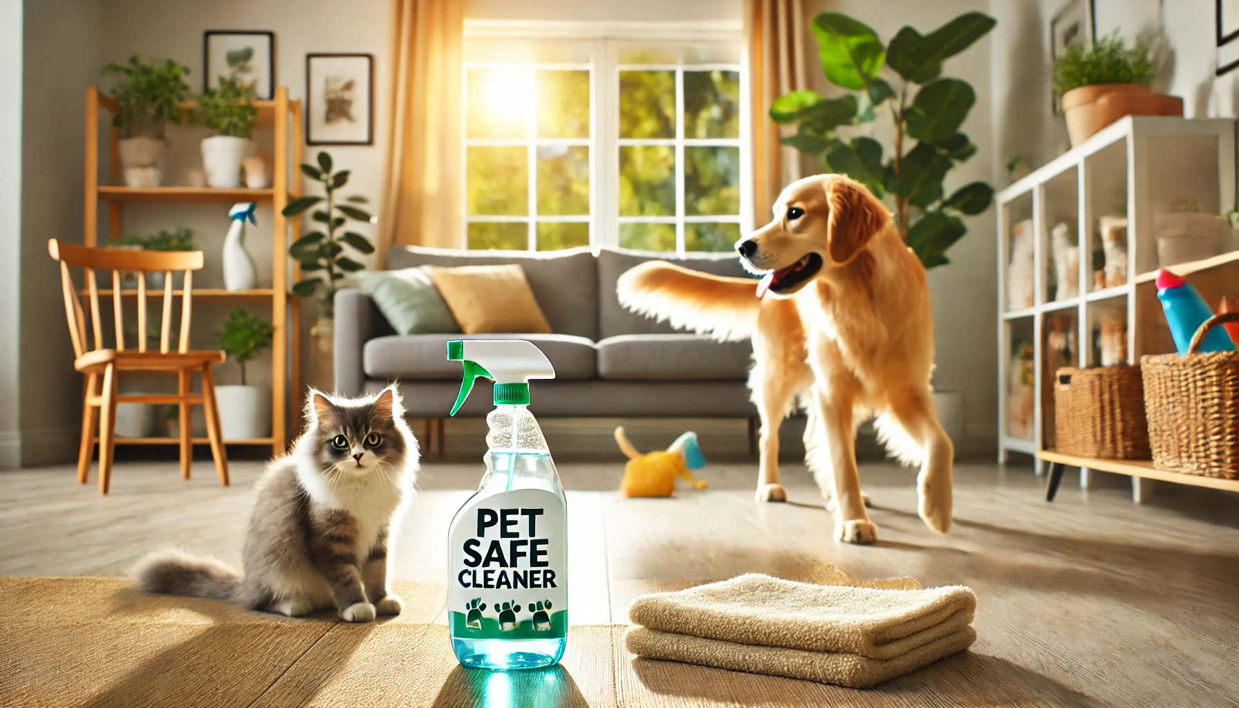 Safe Household Cleaning Methods for Pet Owners - House Cleanify
